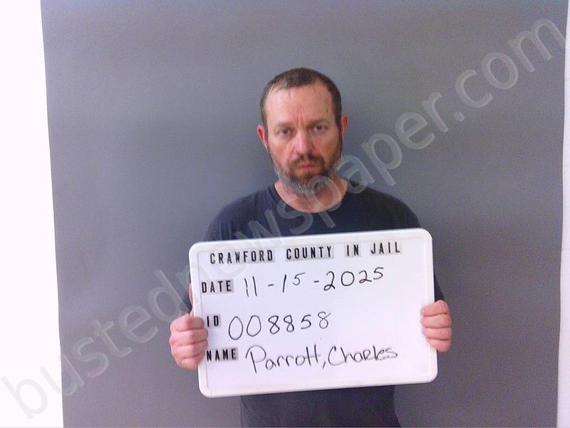 Parrott, Charles | 2025-11-15 22:37:00 Crawford County, Indiana Booking