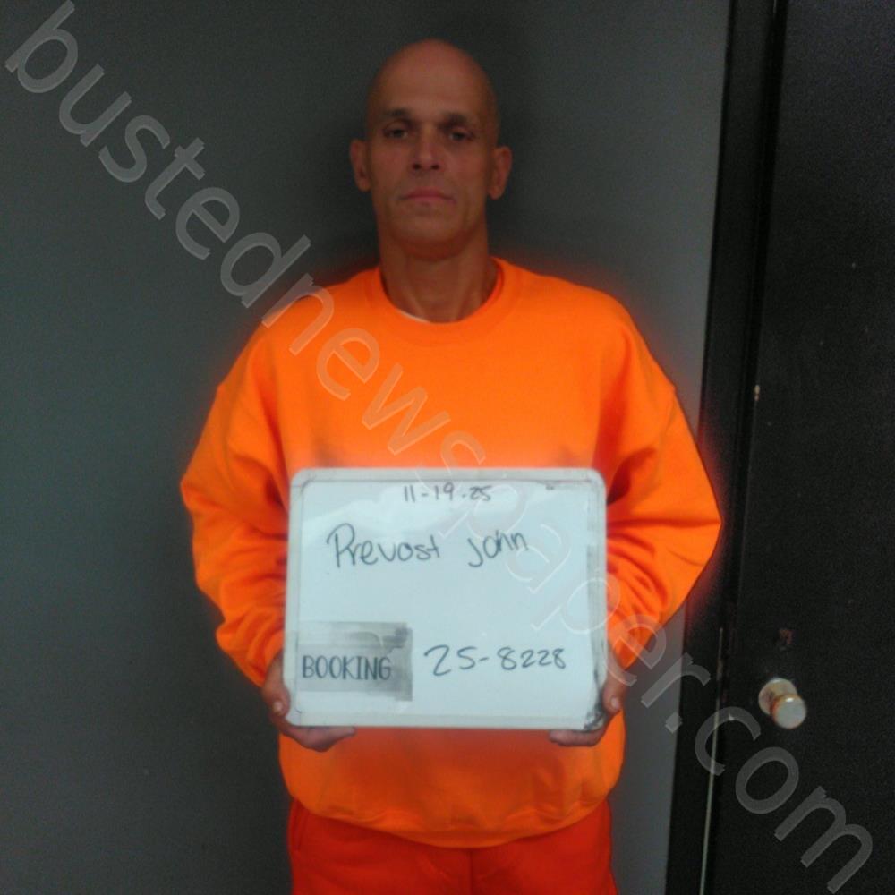 Prevost, John Edward | 2025-11-19 11:04:00 Sebastian County, Arkansas ...