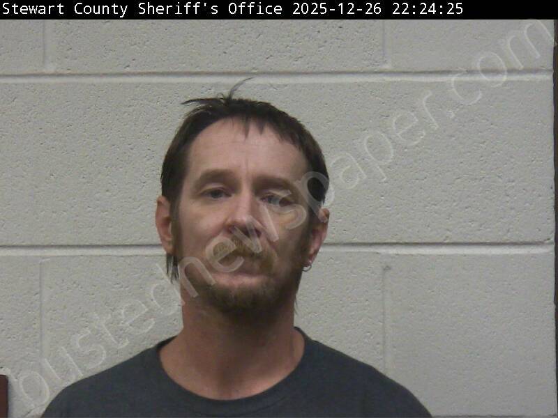 Irvin, Danny A Jr | 2025-12-26 16:14:00 Stewart County, Tennessee Booking