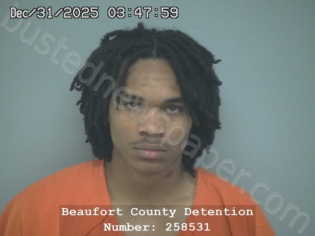 Kaden Jeremiah Williams | 2025-12-31 01:09:41 Beaufort County, South ...