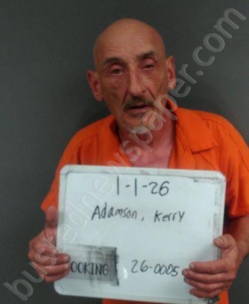 Adamson, Kerry Lee | 2026-01-01 01:34:00 Sebastian County, Arkansas Booking
