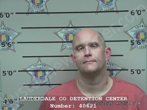 Hunt, Dustin Wayne | 2026-01-15 10:36:00 Lauderdale County, Alabama Booking