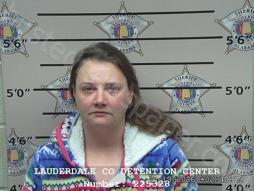 Brewer, Lesley Jean | 2026-01-18 21:10:00 Lauderdale County, Alabama ...