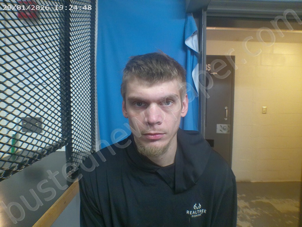 Verba,bradley Michael | 2026-01-29 19:10:00 Polk County, Arkansas Booking